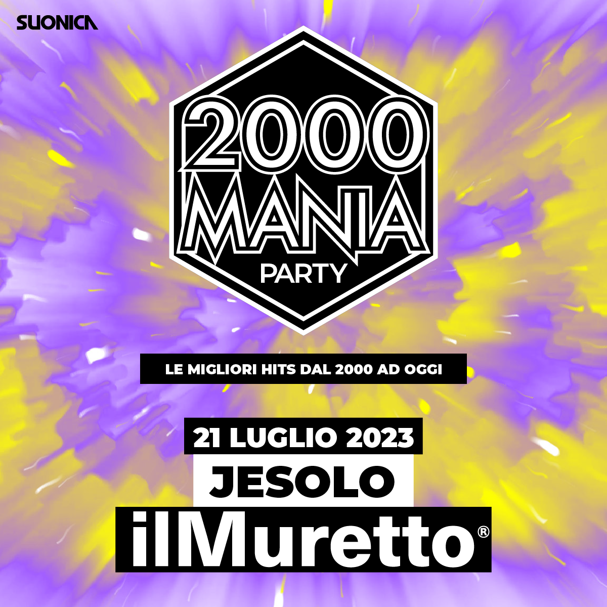 JESOLO • IL MURETTO • 21 LUGLIO - 2000 Mania Party
